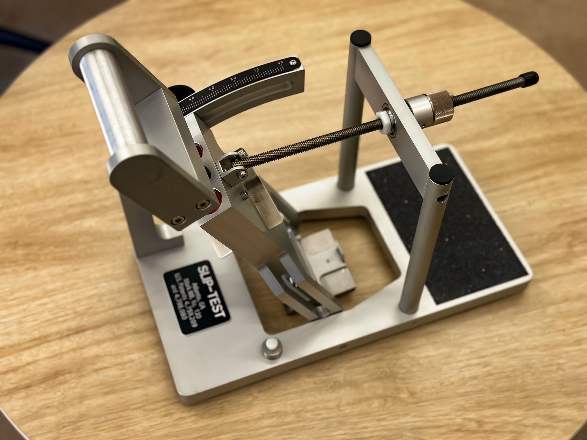 Mark IIIB tribometer – Slip-Test LLC